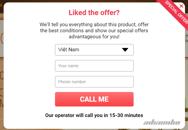 Landing Page Widgets – the effective way to boost your CR – AdCombo