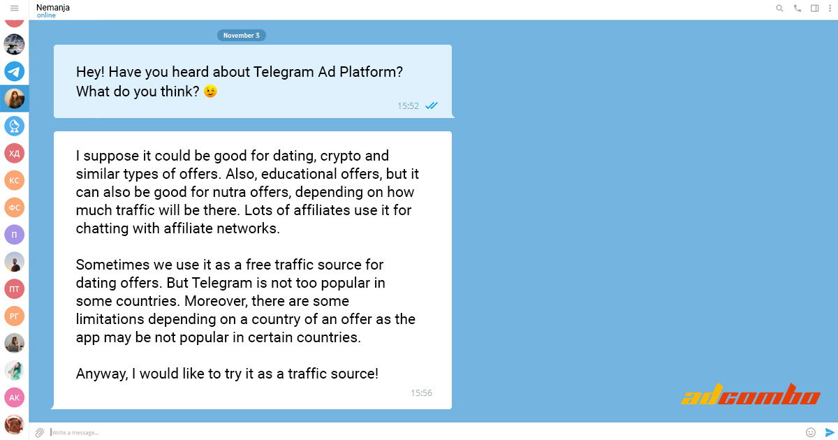 How to Run Ads on Telegram: A Guide to Sponsored Messages – AdCombo